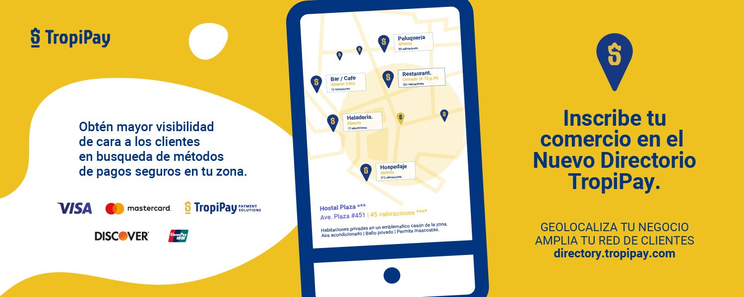 Directorio TropiPay: una herramienta para conectar con nuestra ...
